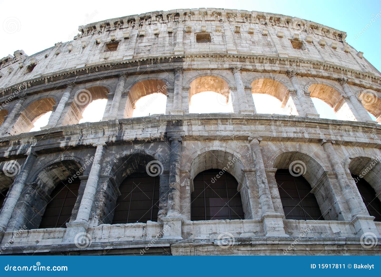 Coloseum stock image. Image of ancient, scenic, historical - 15917811