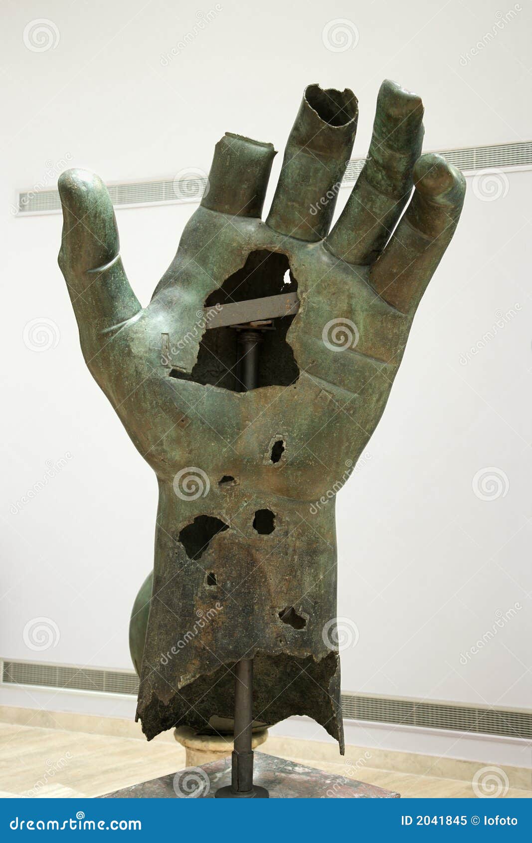 Colossal Hand in Capitoline Museum. Editorial Image - Image of roman ...