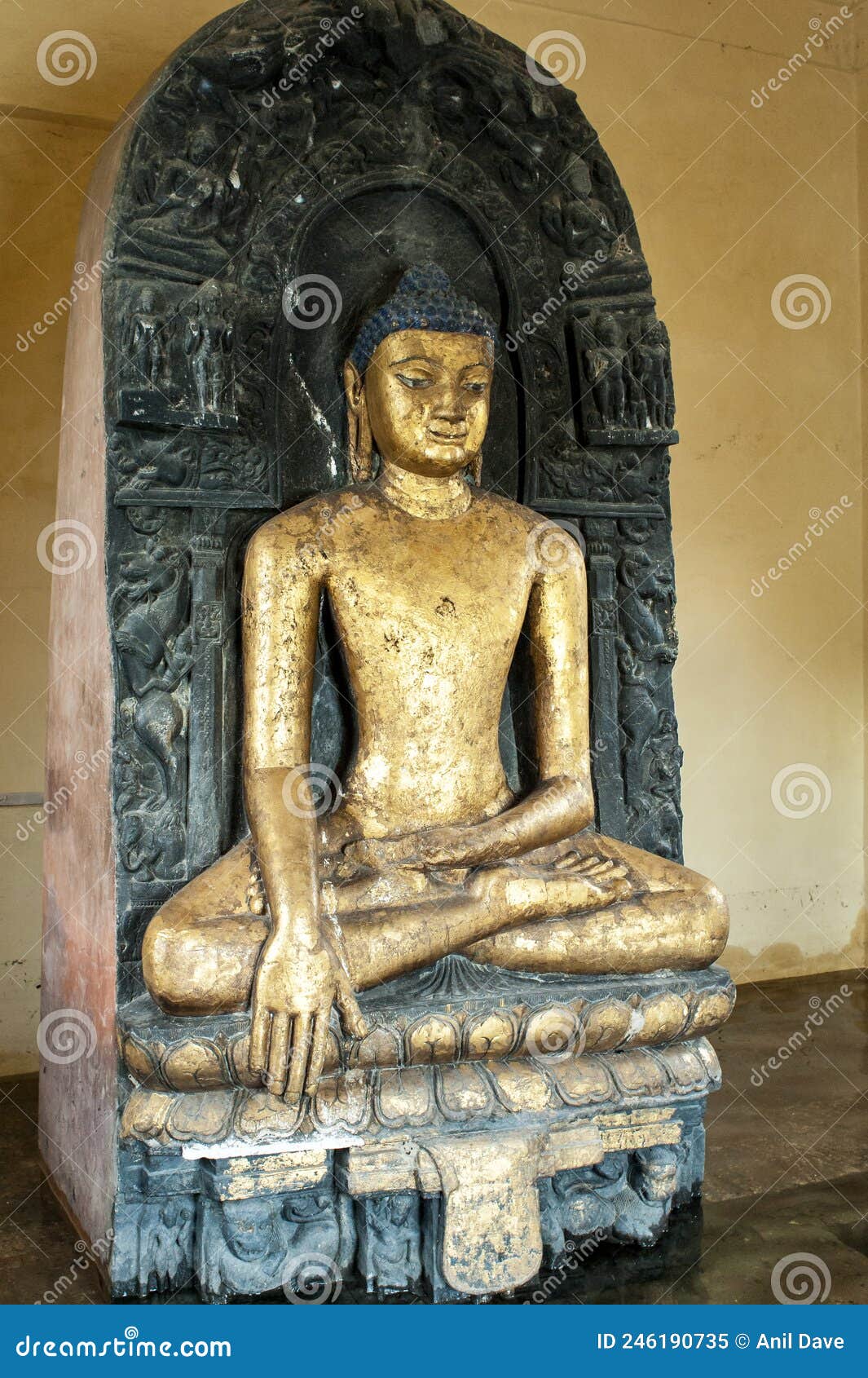 The Colossal Statue of Buddha in the Bhumisparsha Mudra the Earth ...