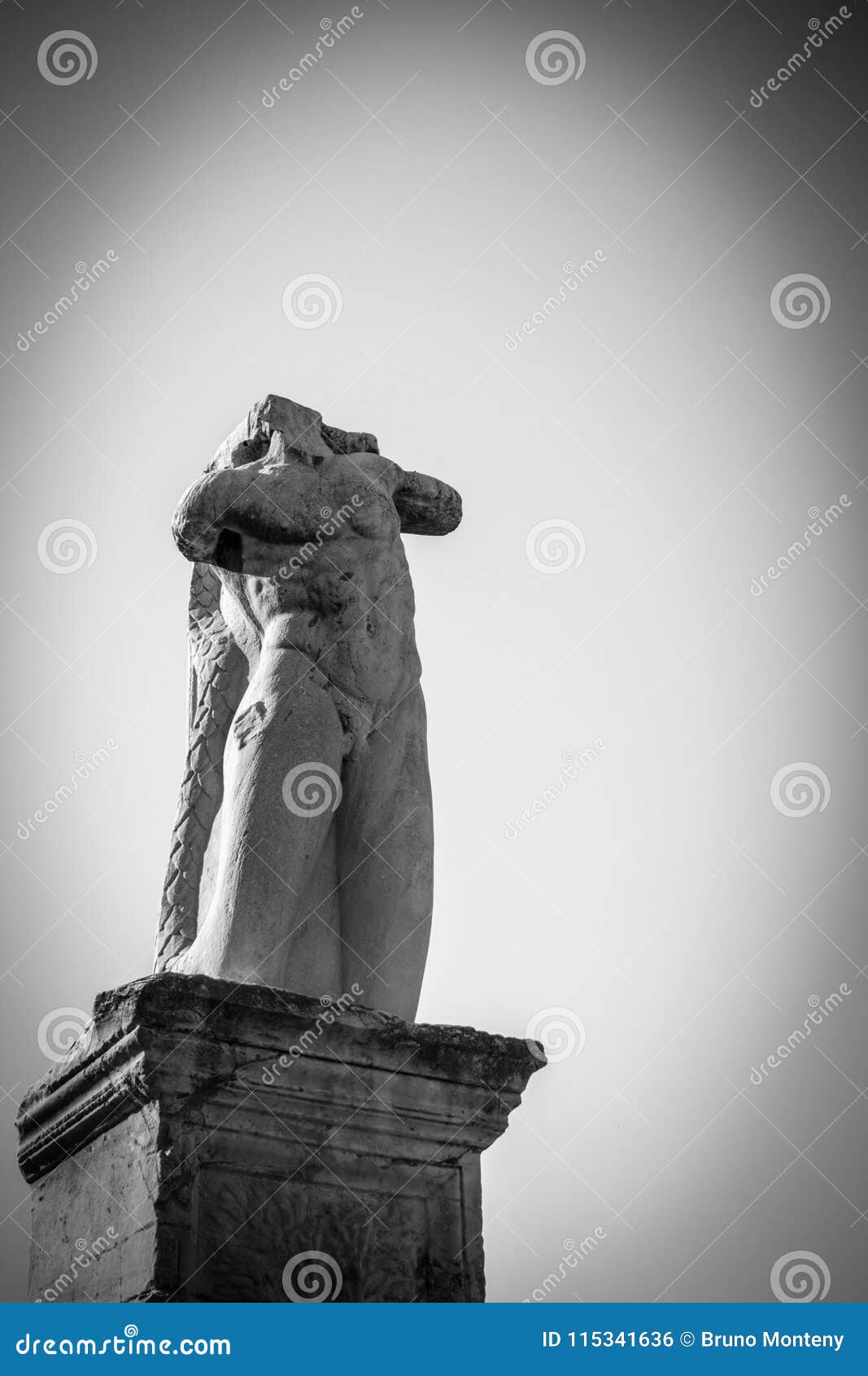 Colossal statue stock photo. Image of sculpture, black - 115341636