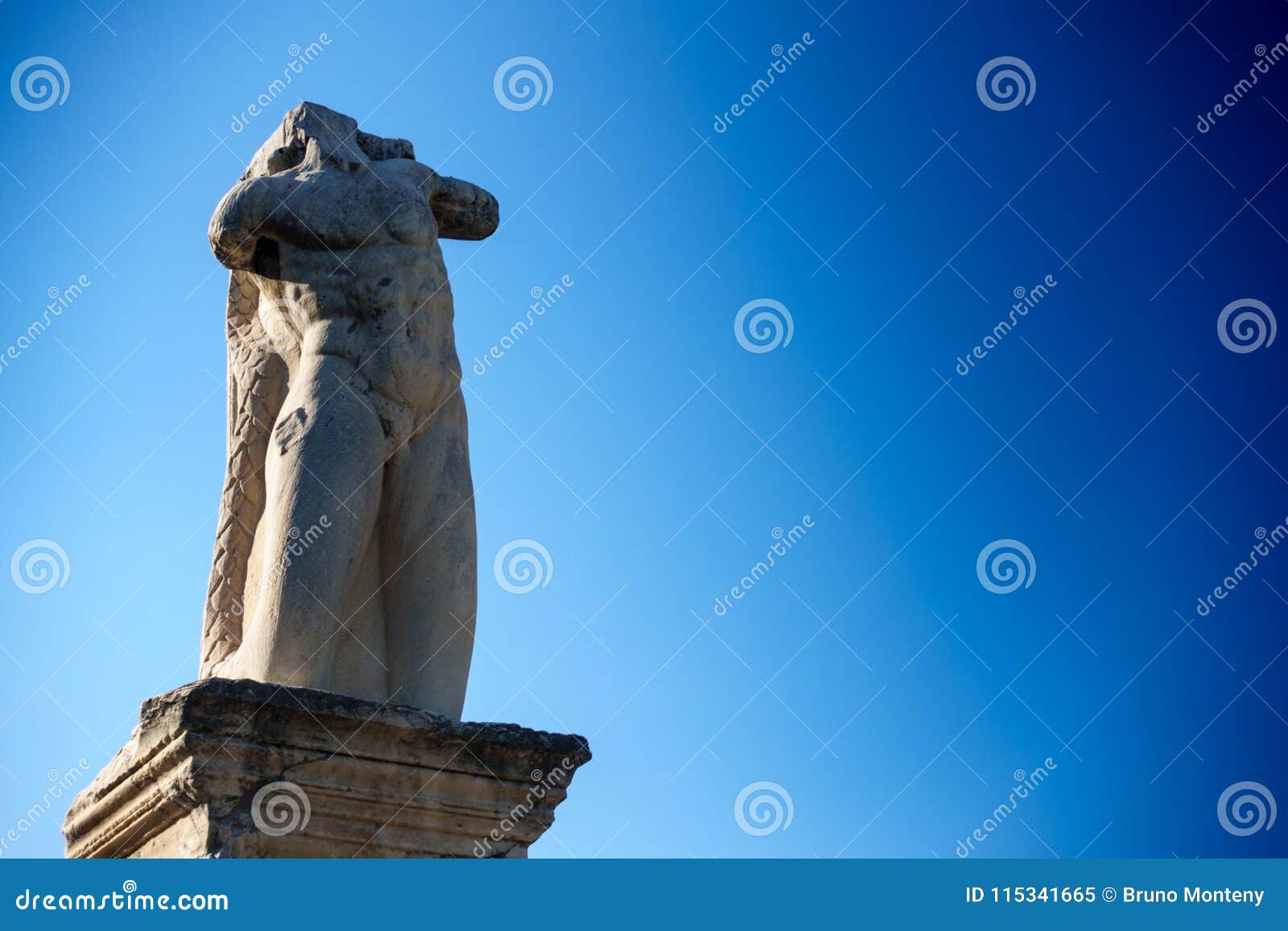 Colossal statue stock image. Image of color, landmark - 115341665