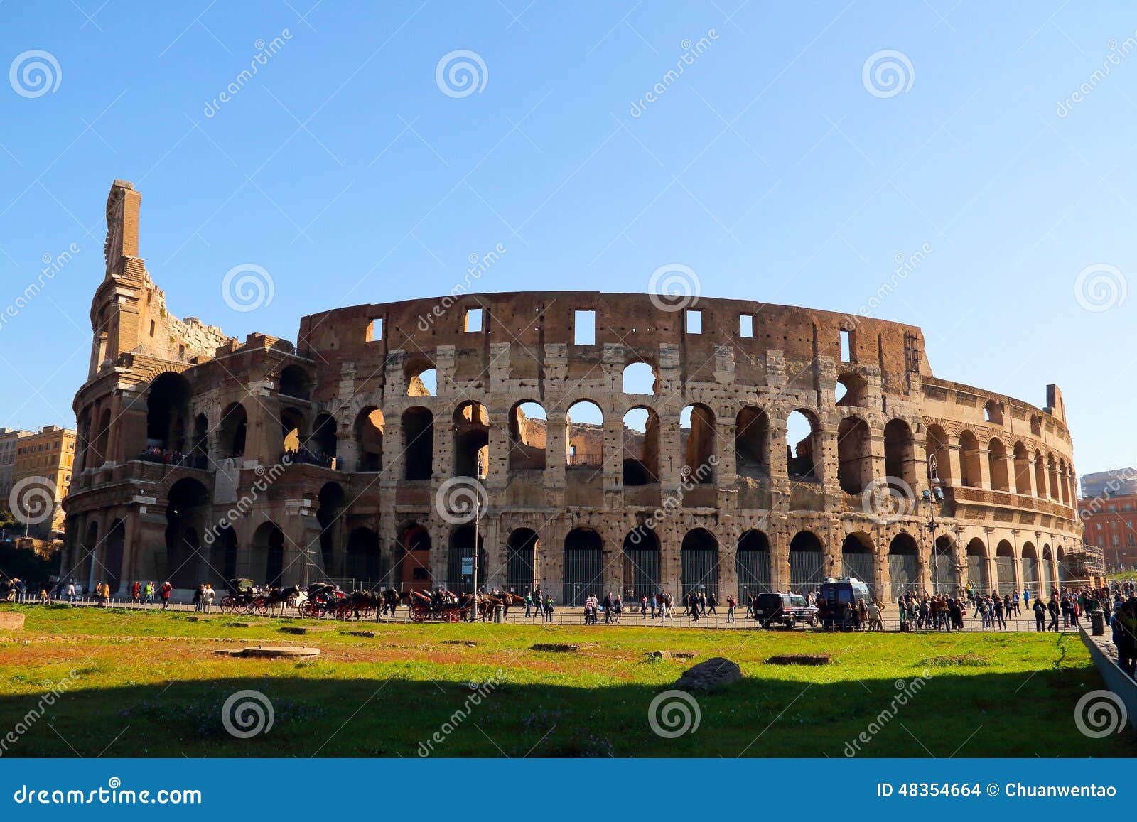 Colosseo imagem de stock editorial. Imagem de europeu - 48354664