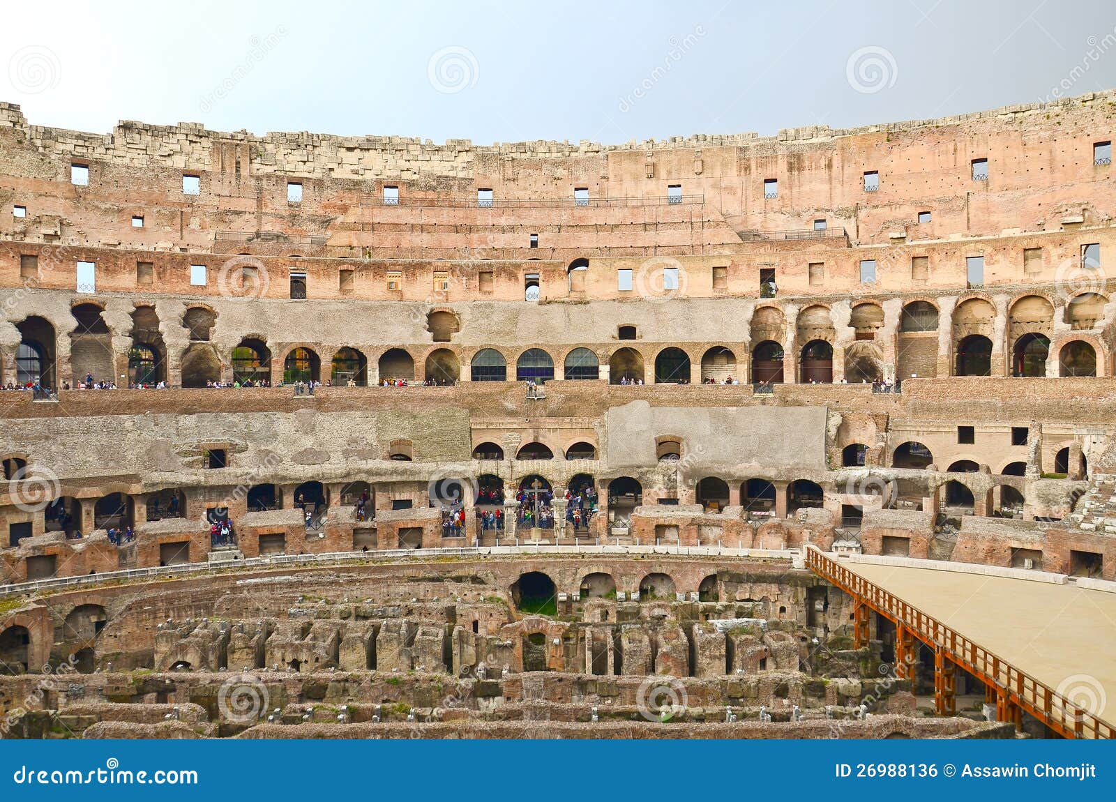 Colosseo (Colosseum) stock photo. Image of landmark, roman - 26988136