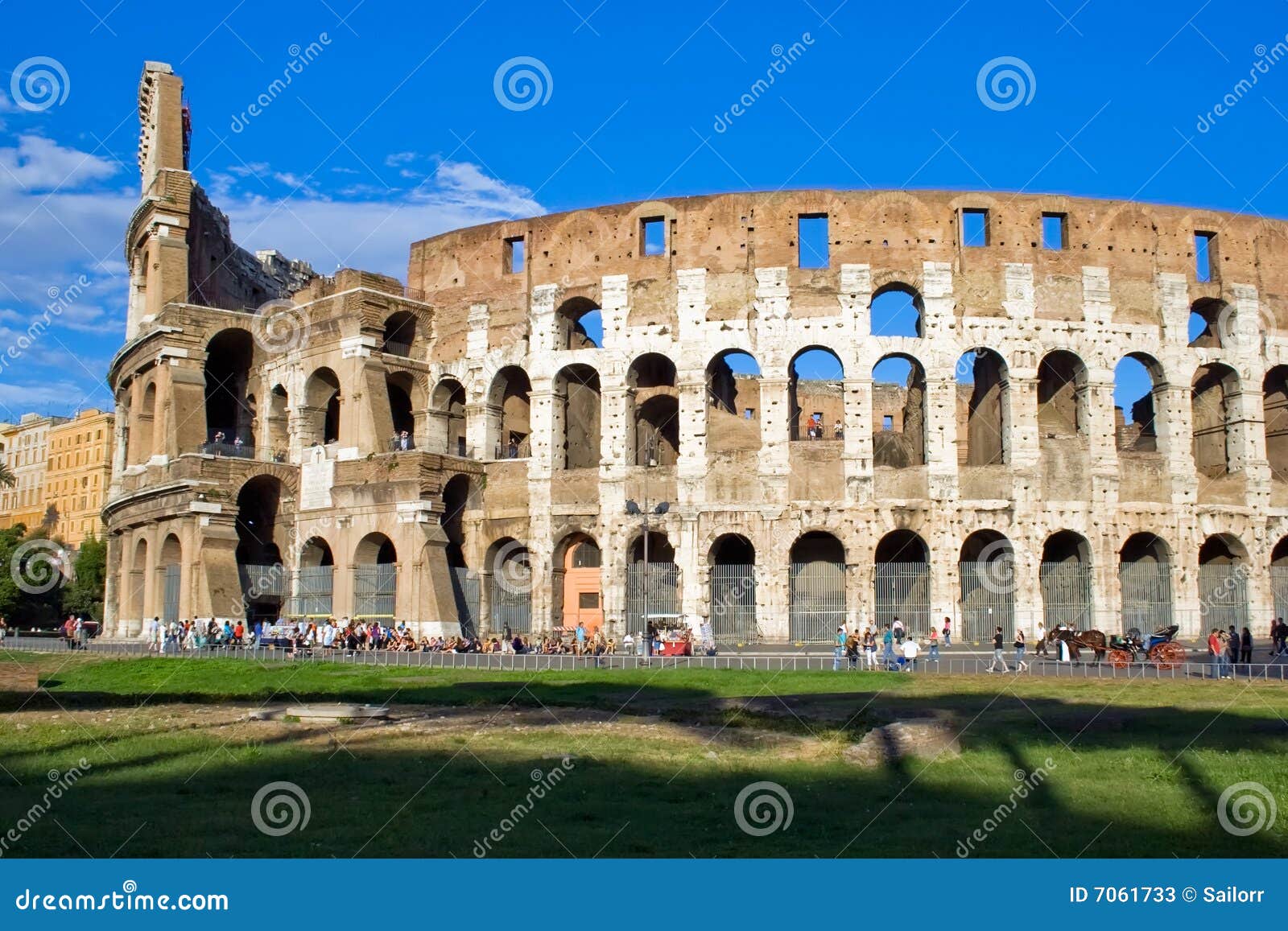 Colosseo Rome image stock. Image du civilisation, classique - 7061733