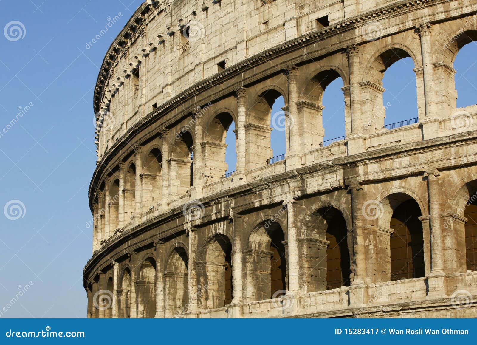 The Colosseum stock image. Image of arch, contests, stone - 15283417