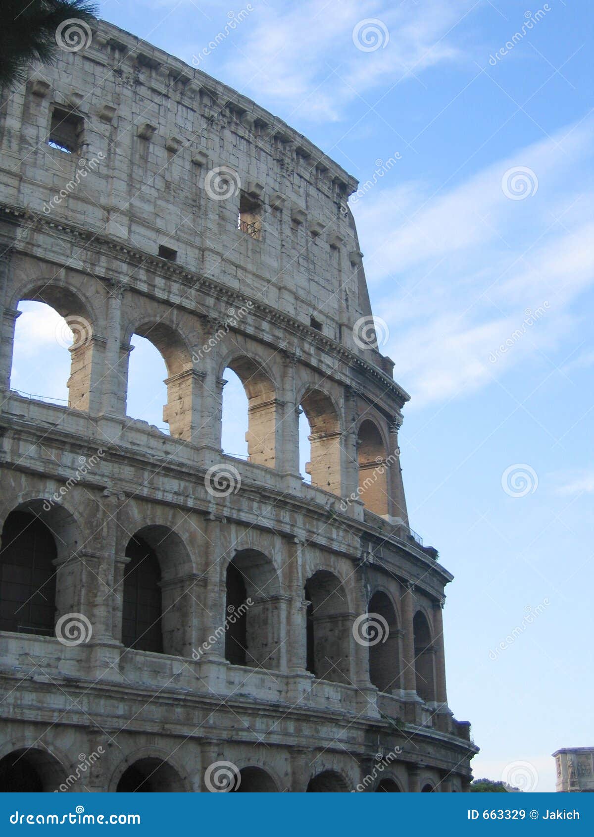 Colosseum stock image. Image of archway, column, collosseum - 663329