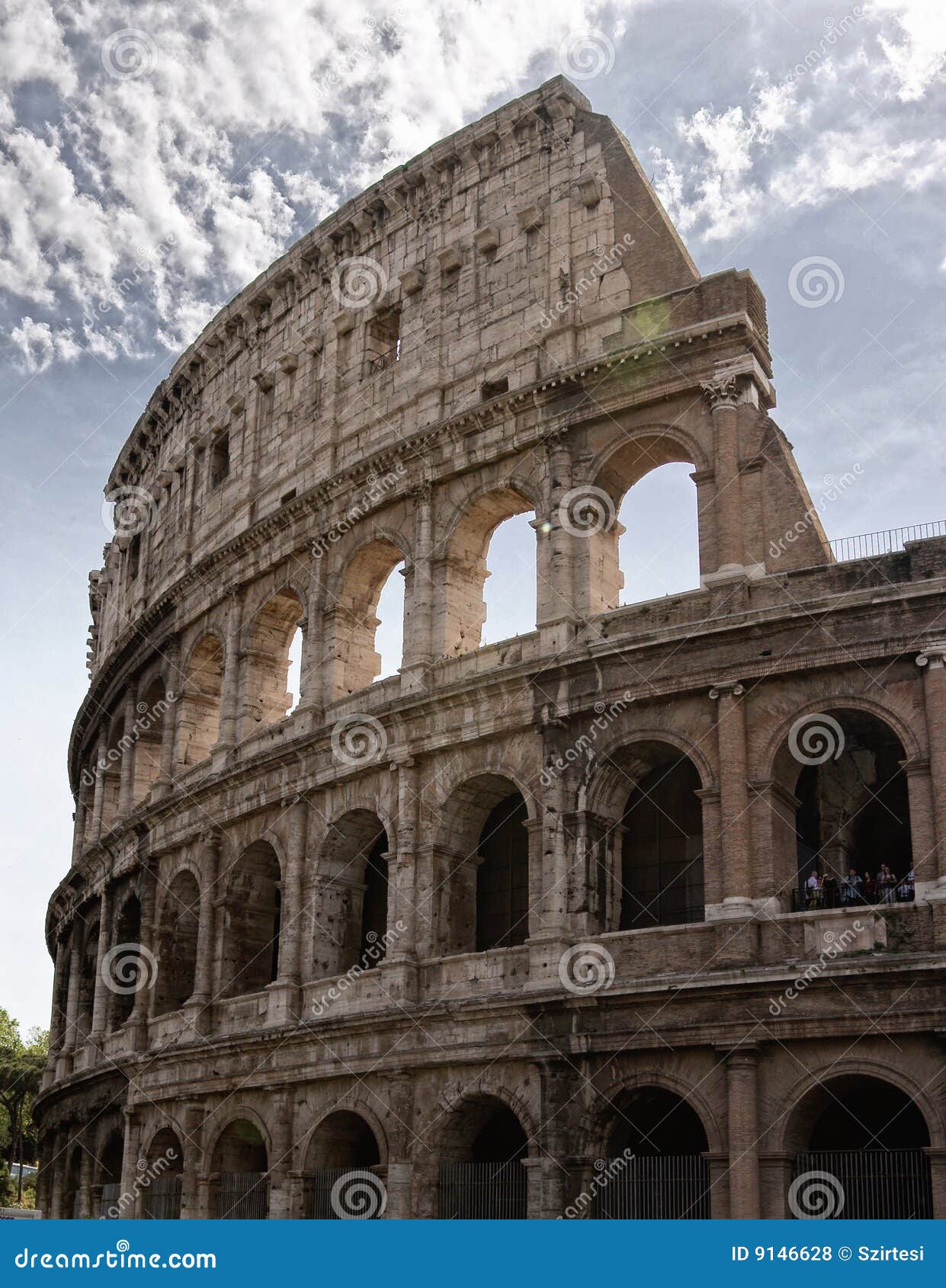 Colosseum stock photo. Image of rome, empire, italy, acient - 9146628