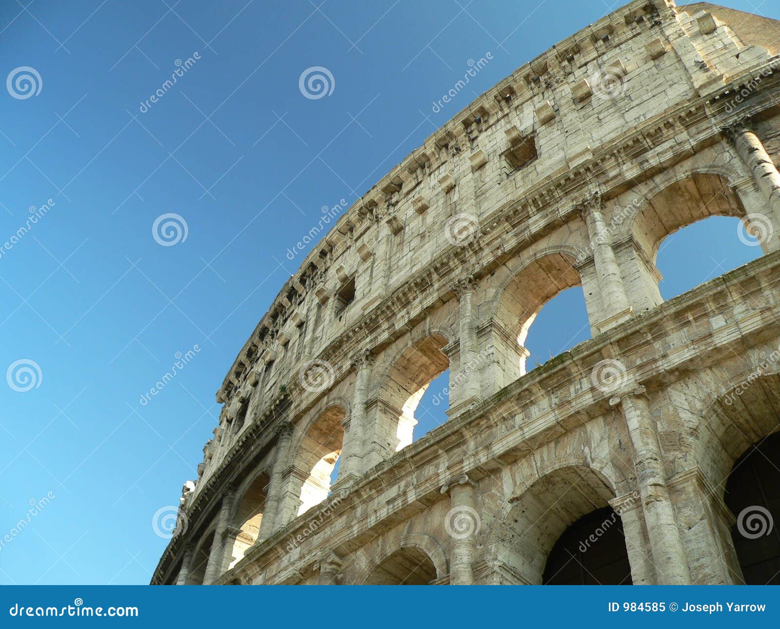 Colosseum stock image. Image of flavian, death, seats, vomitorium - 984585