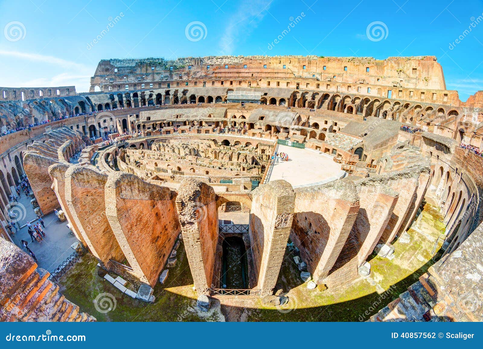 Colosseum (Coliseum) in Rome Stock Photo - Image of huge, colosseum ...