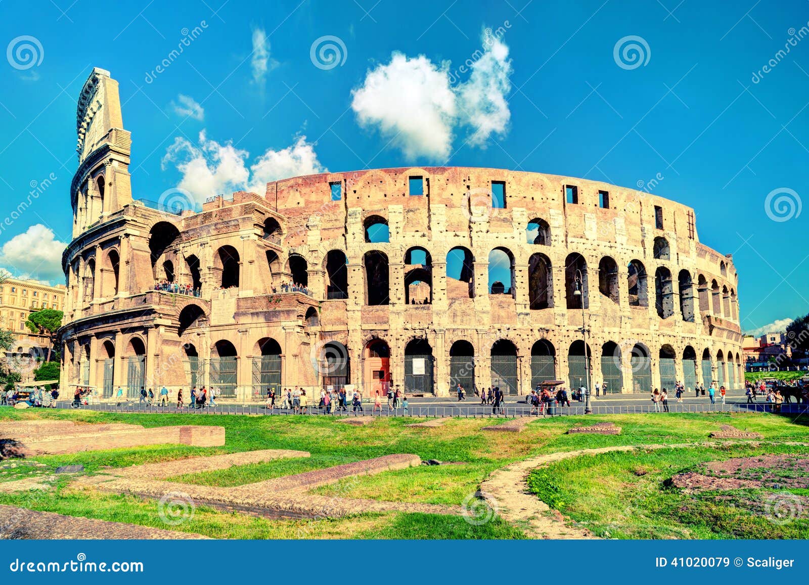 Colosseum, Coliseum Or Coloseo, Flavian Amphitheatre Largest Ever Built ...