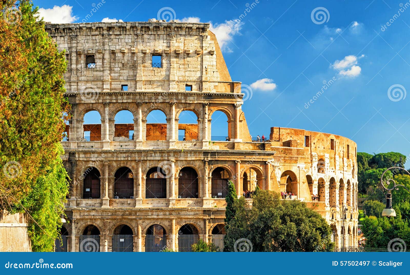 Colosseum (Coliseum) in Rome Stock Image - Image of outdoor, colosseo ...