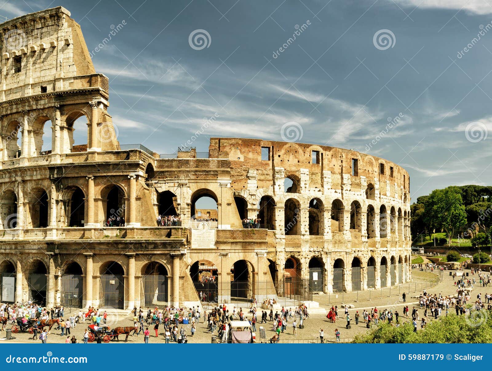 Colosseum, Coliseum Or Coloseo, Flavian Amphitheatre Largest Ever Built ...