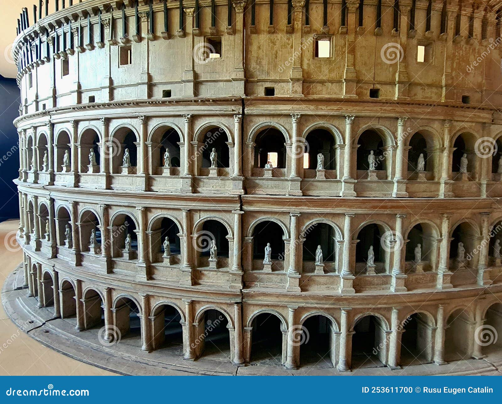 Colosseum detail roma stock photo. Image of detail, italy - 253611700