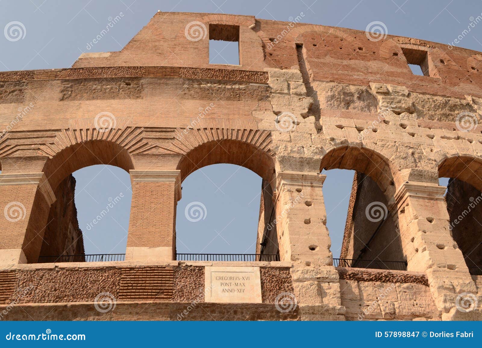 Colosseum - Detail view stock image. Image of exterior - 57898847
