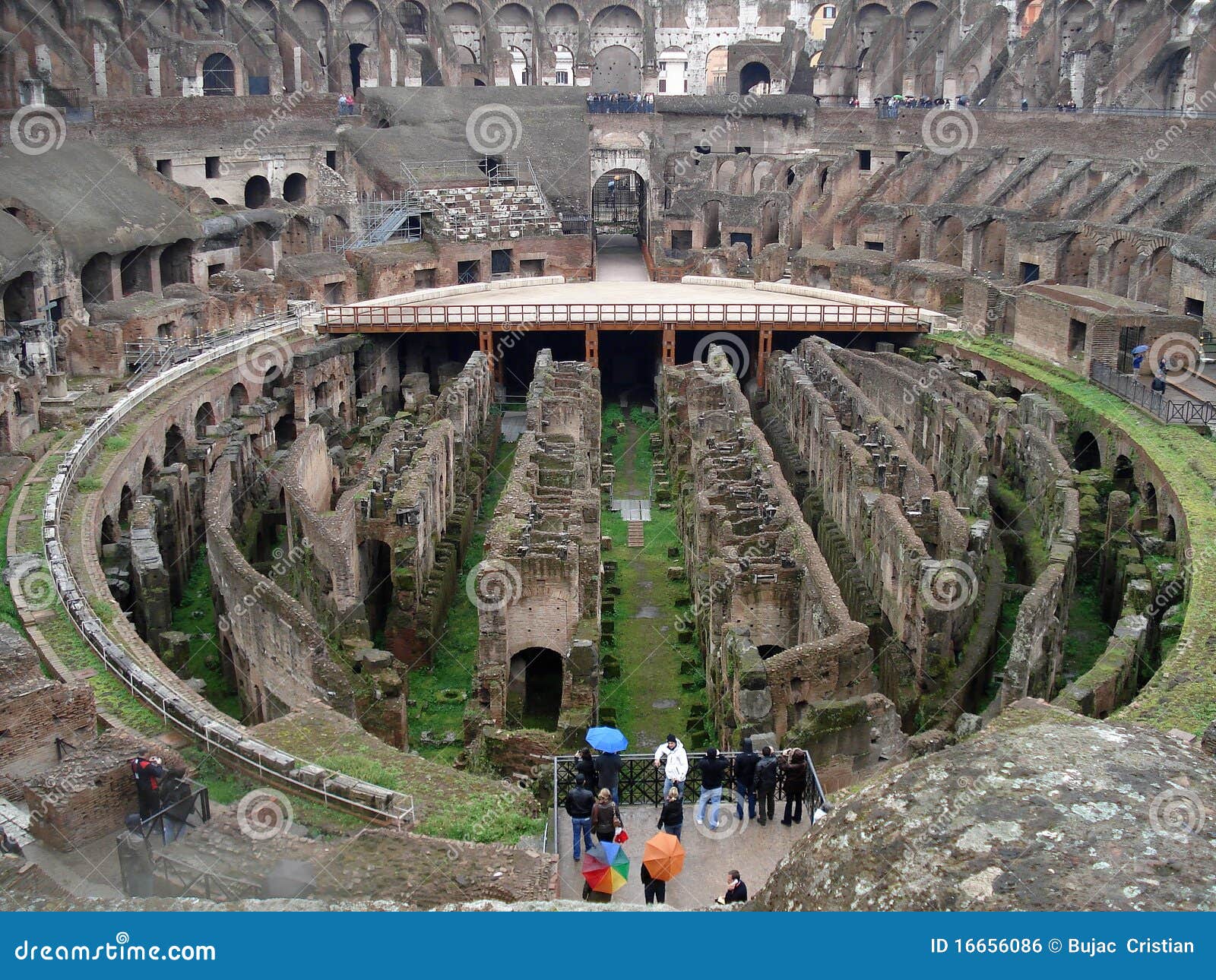 Colosseum interior stock photo. Image of amphitheatrum - 16656086