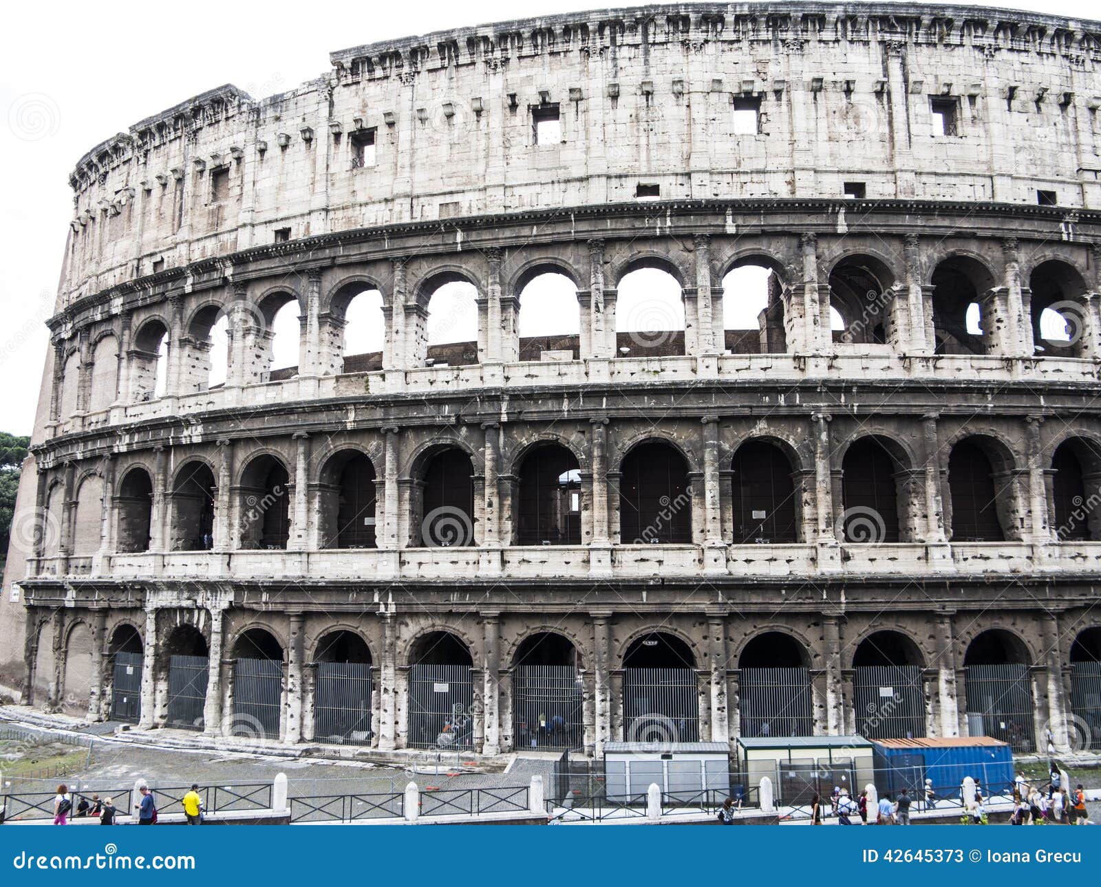 Colosseum, Landmark of the Old Rome Editorial Stock Photo - Image of ...