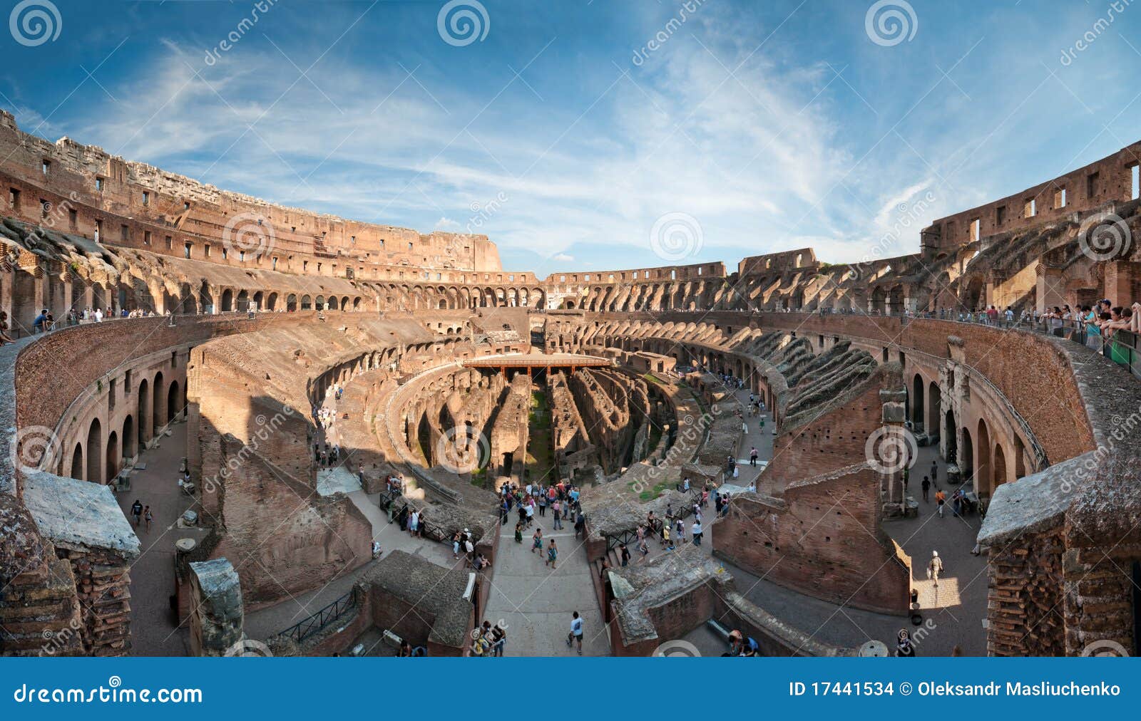 Colosseum panorama editorial stock image. Image of historical - 17441534
