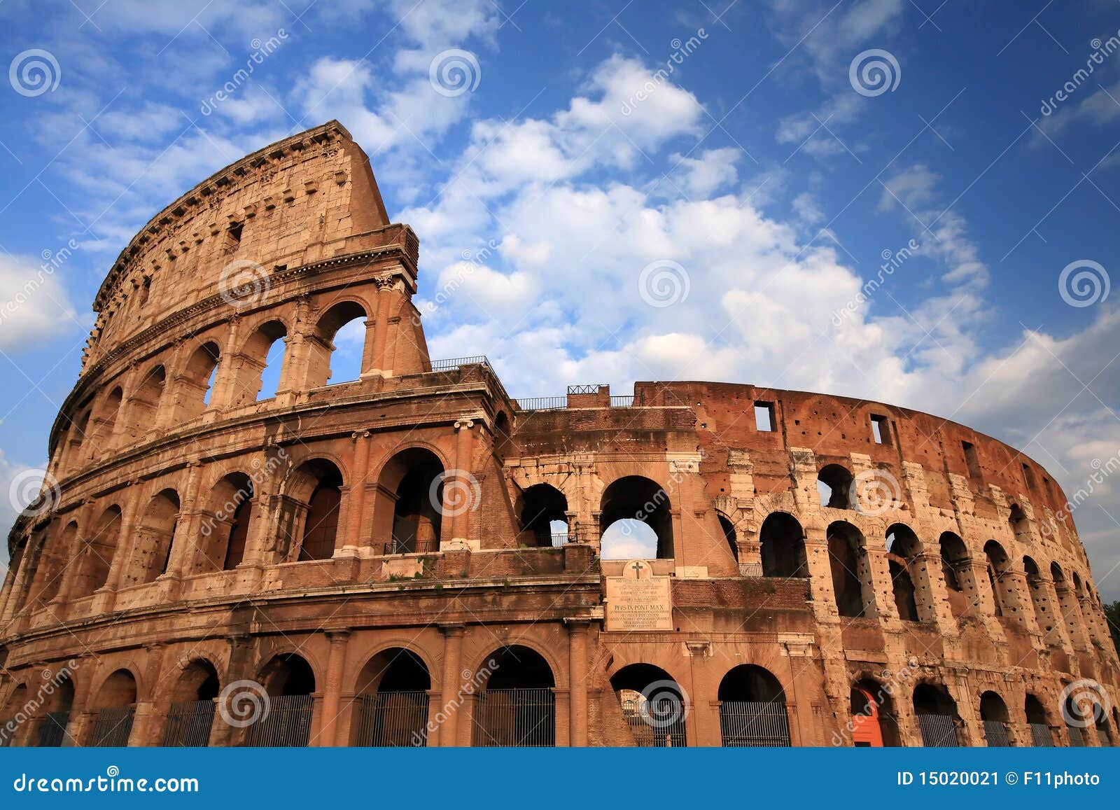 Colosseum in Rome stock image. Image of antiquity, ruin - 15020021