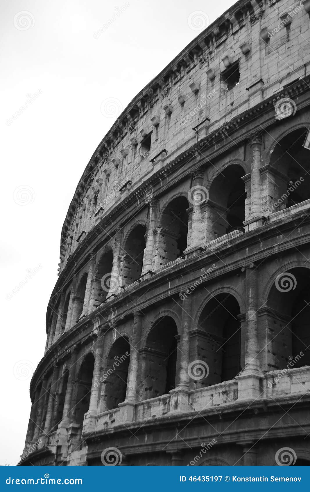The Colosseum stock image. Image of forum, historic, place - 46435197
