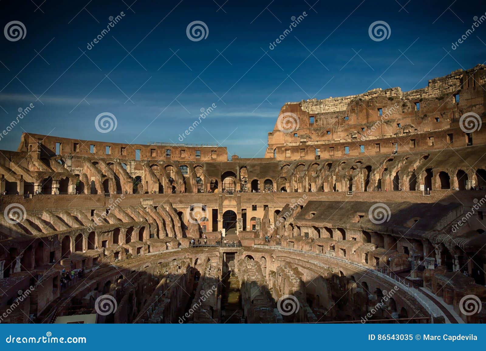 Colosseum stock image. Image of large, colosseum, theater - 86543035