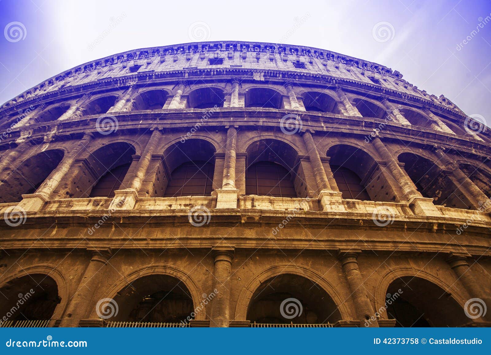 Colosseum Rome stock photo. Image of city, design, exterior - 42373758