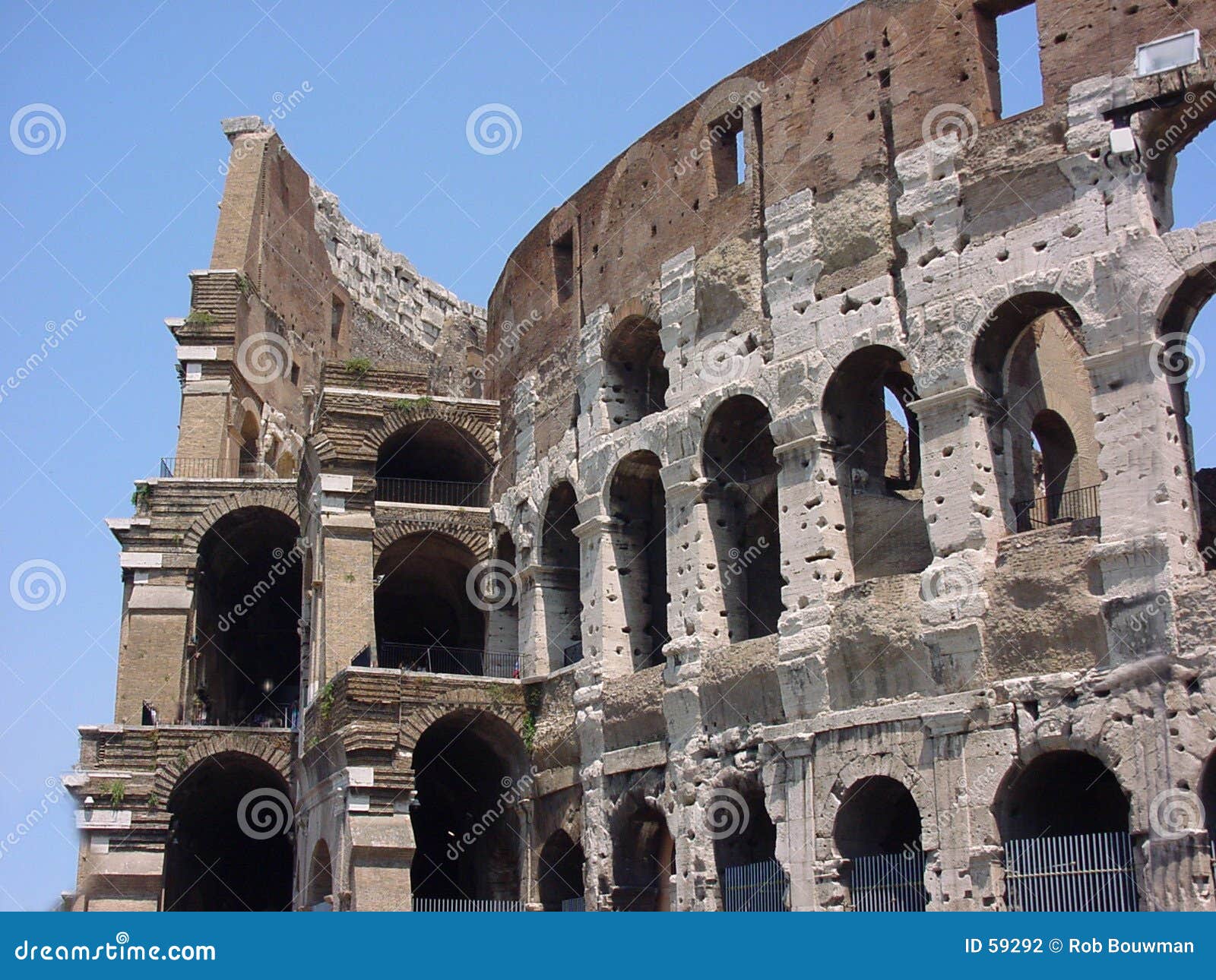 Colosseum Rome Italy stock photo. Image of historical, statue - 59292