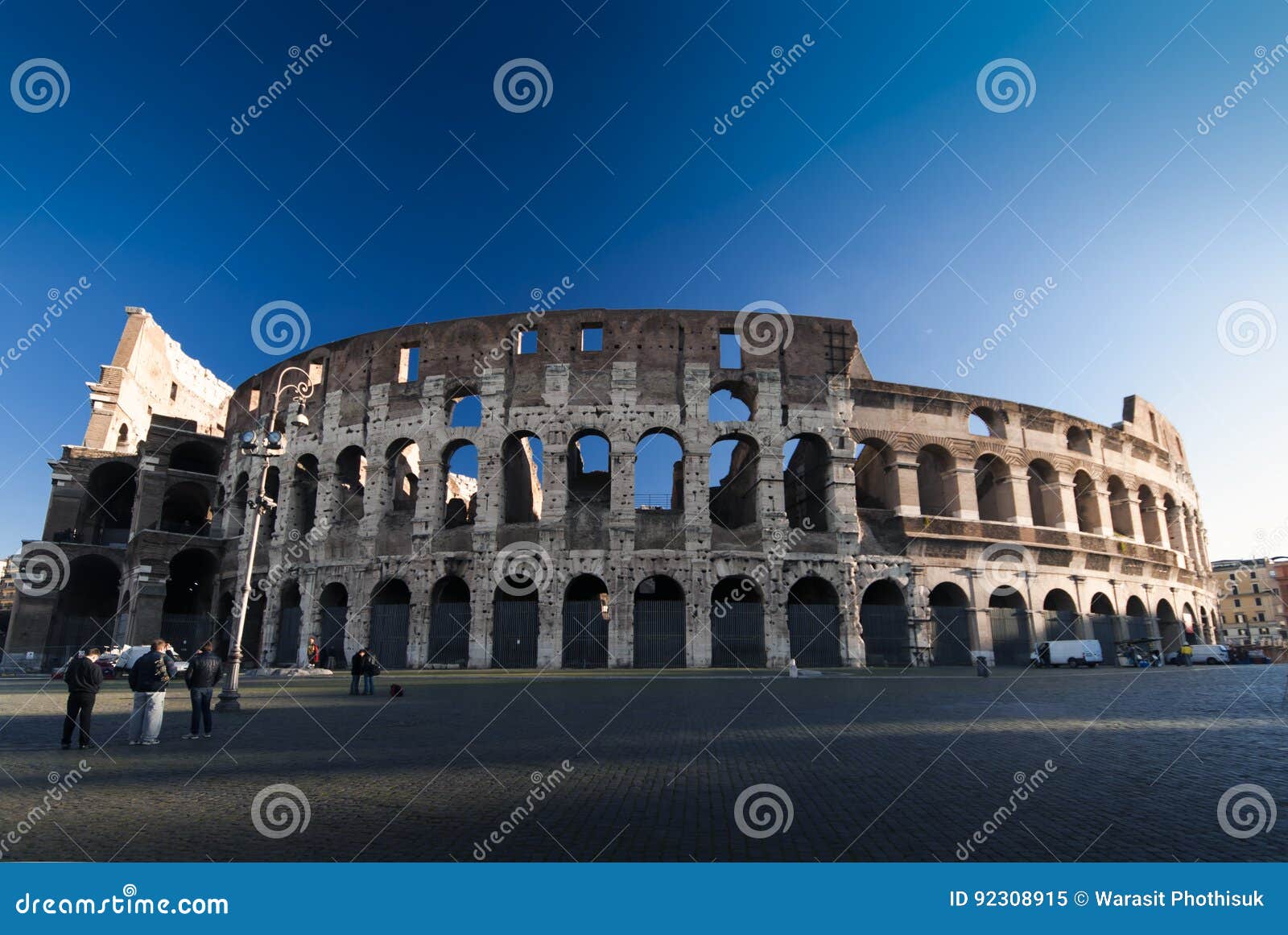 Colosseum in Rome, Italy editorial image. Image of italian - 92308915
