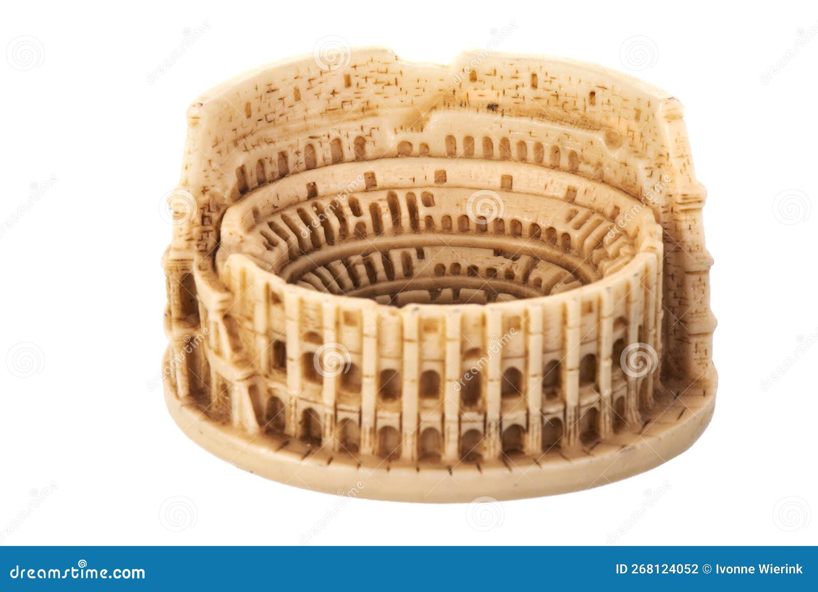 Colosseum in Rome in Miniature Stock Photo - Image of effect, roman ...