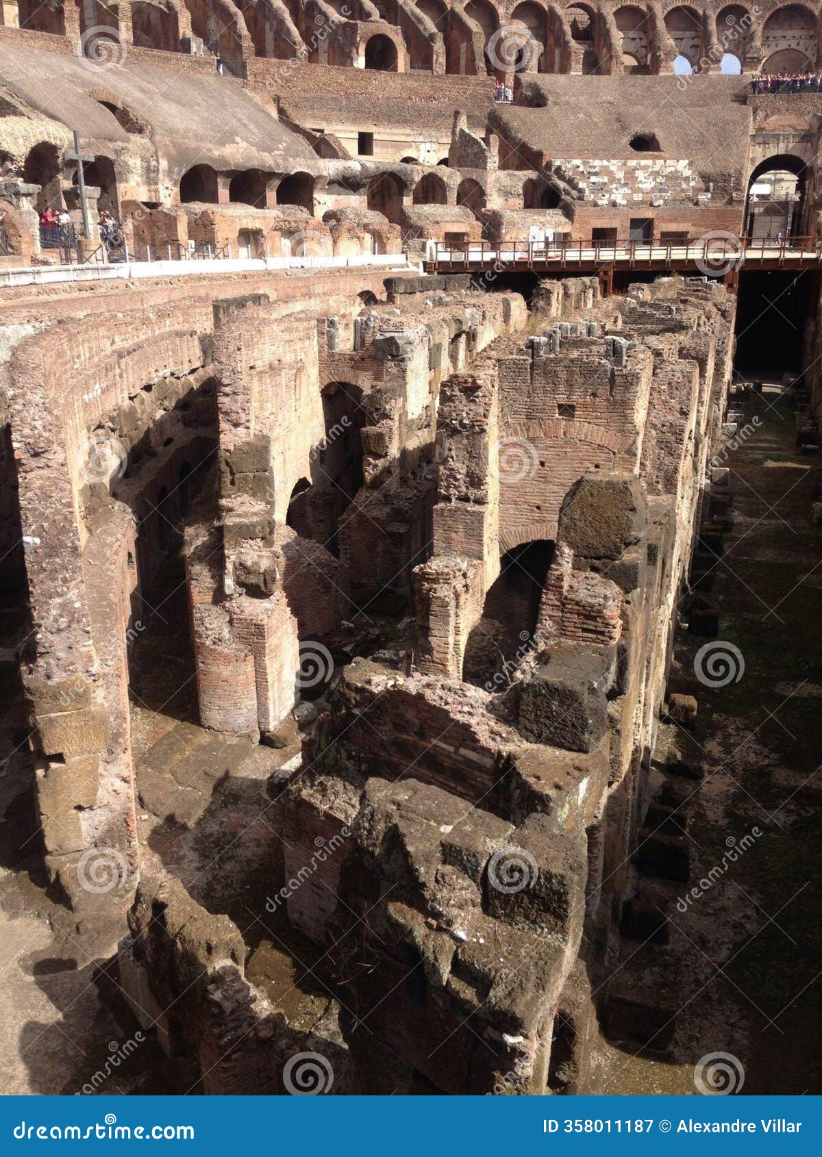 Colosseum Rome Ruins Italy stock image. Image of cultural - 358011187