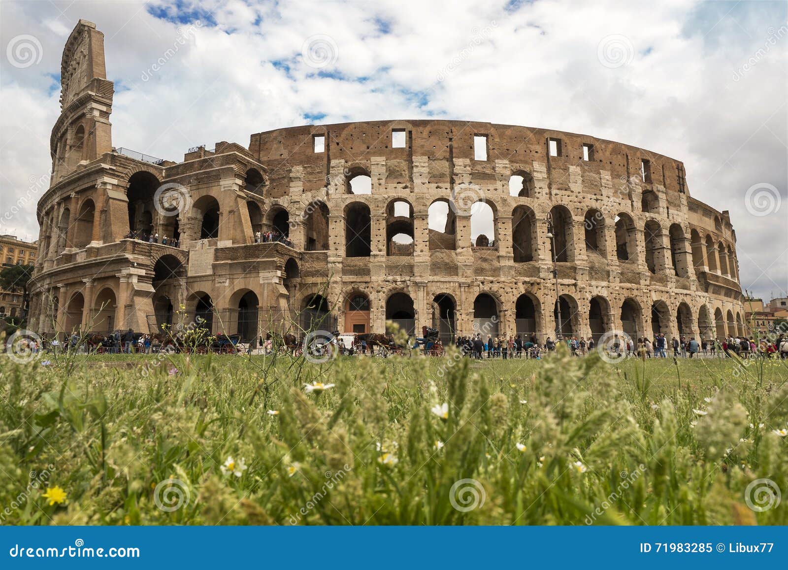Colosseum in spring editorial image. Image of forum, colosseum - 71983285