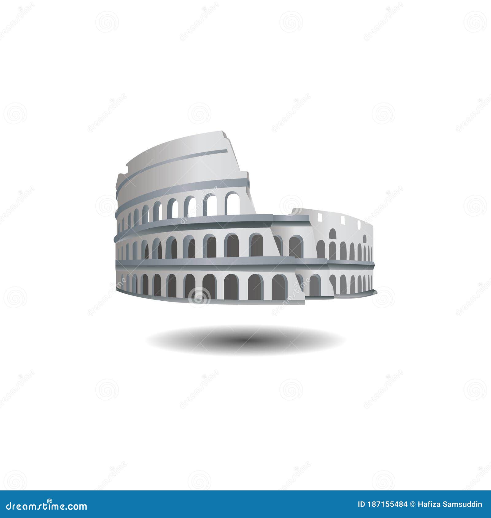 Colosseum. Vector Illustration Decorative Design Stock Vector ...