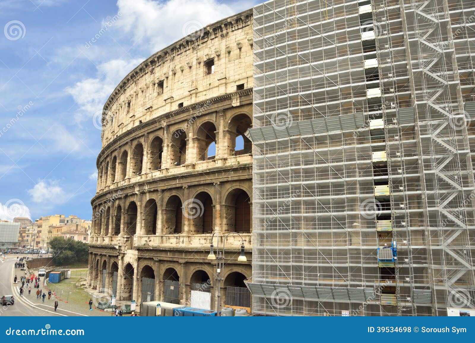 Colosseumvernieuwingen, in Steiger Worden Behandeld Die Redactionele ...