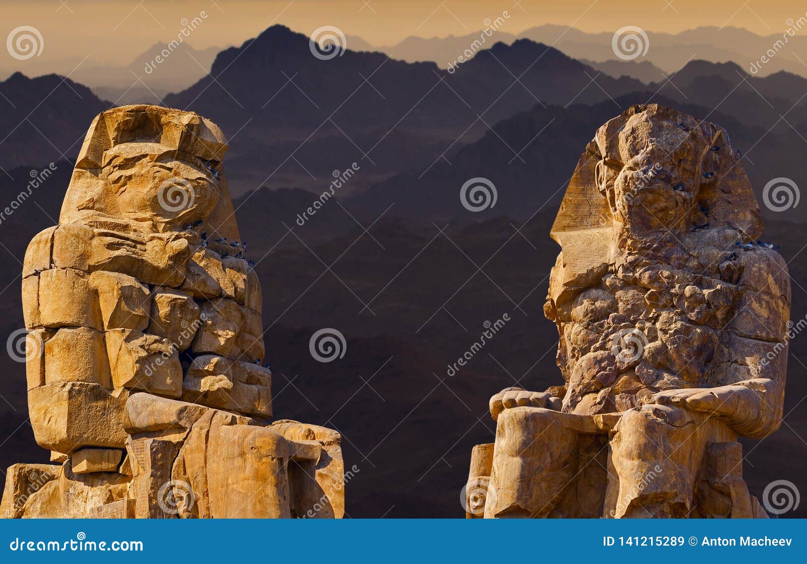 Colossi of Memnon, Luxor, Thebes Africa Editorial Stock Image - Image ... Colossi of Memnon, Luxor, Thebes Africa Editorial Stock Image - Image ...