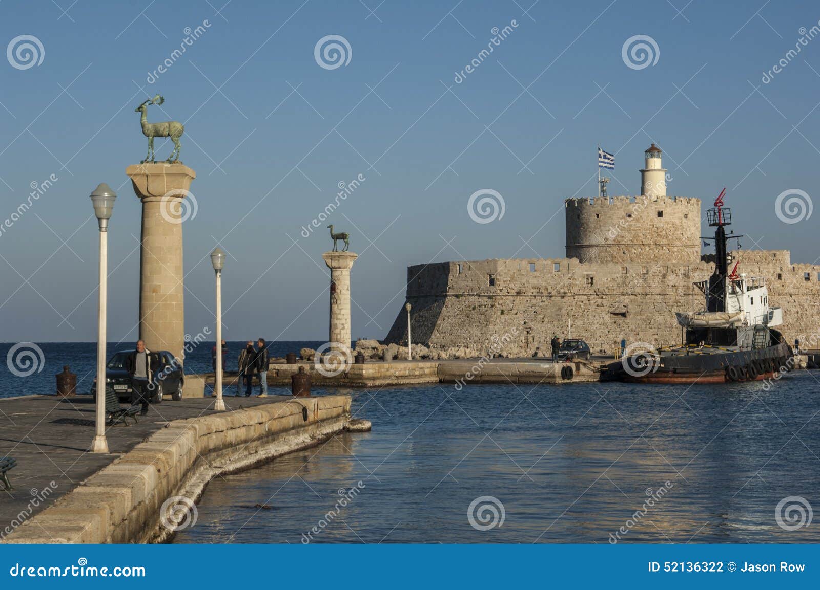 The Colossus Monument editorial photography. Image of famous - 52136322
