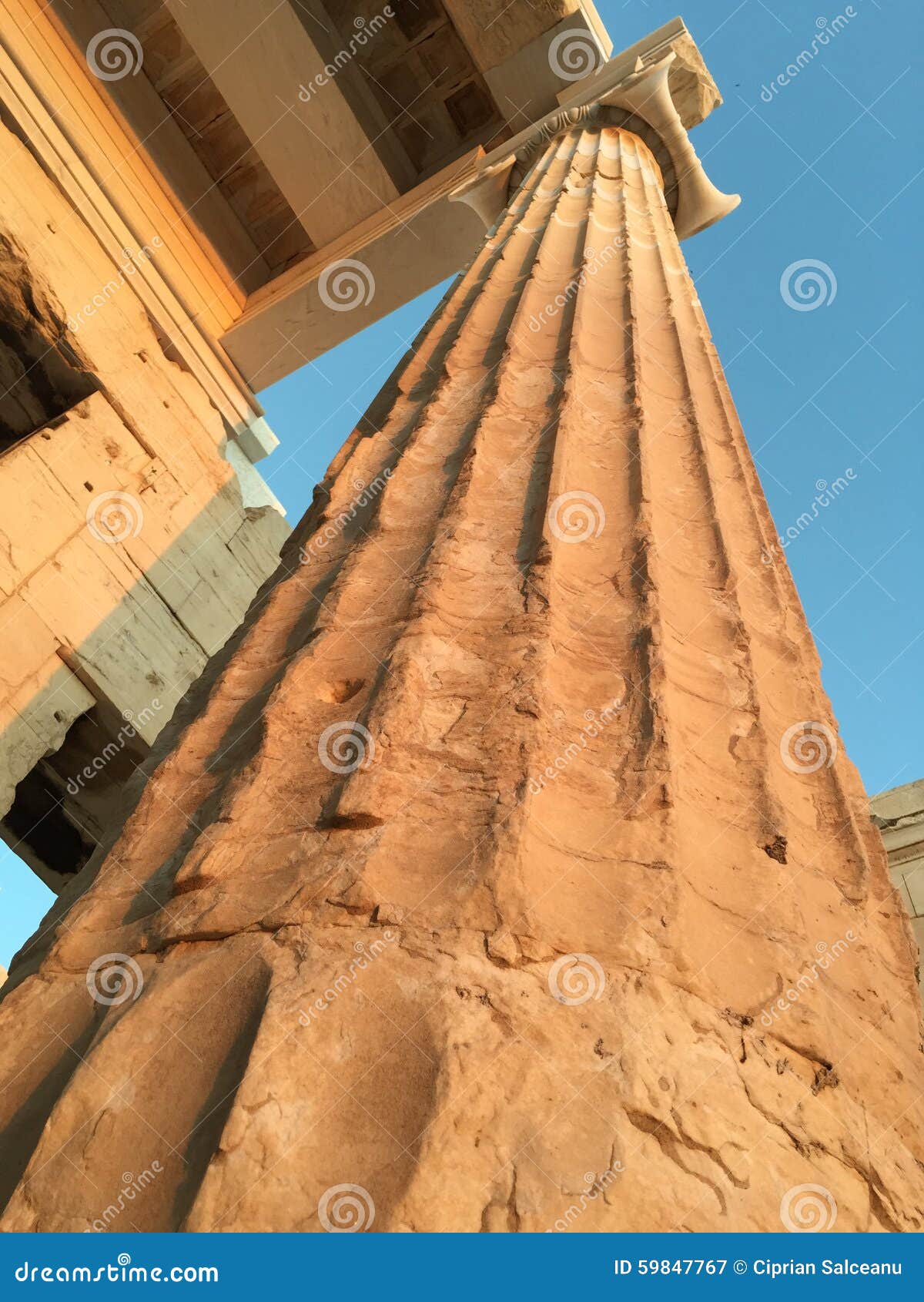 Coloumn of Parthenon stock image. Image of coloumn, capture - 59847767