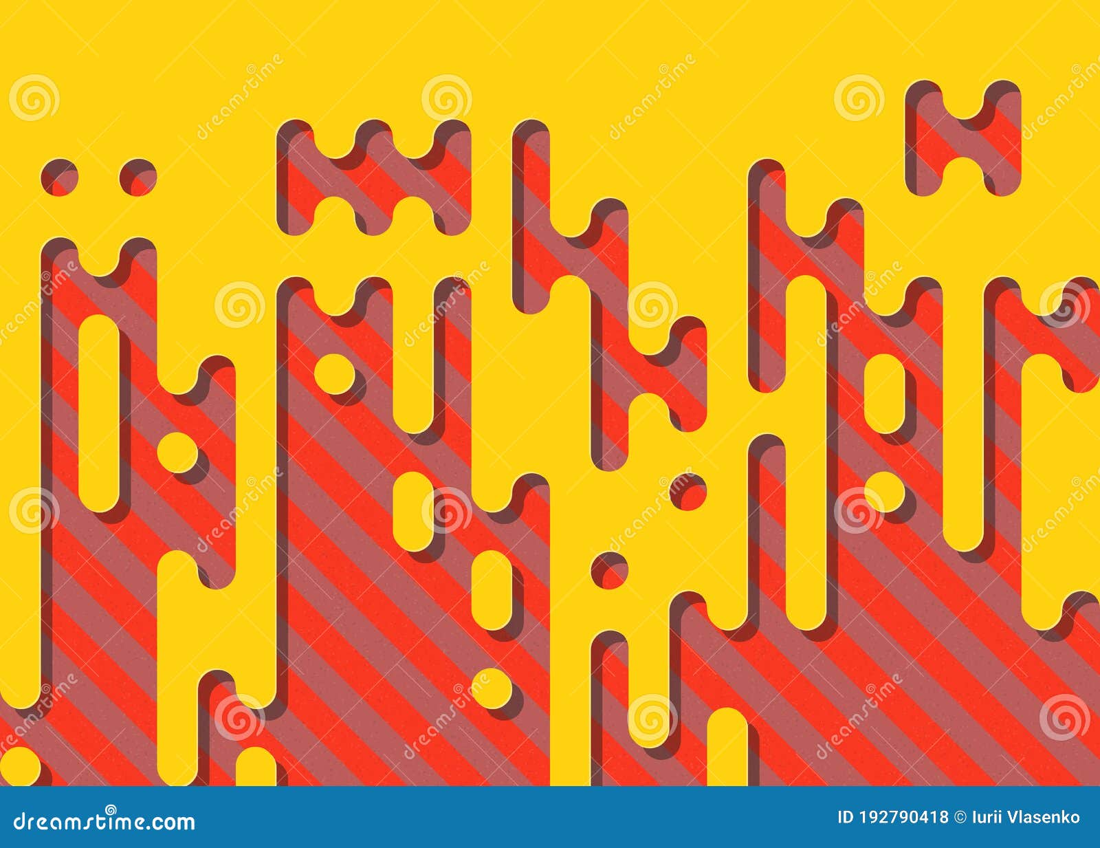 Abstract Rounded Color Lines Halftone Transition Background ...