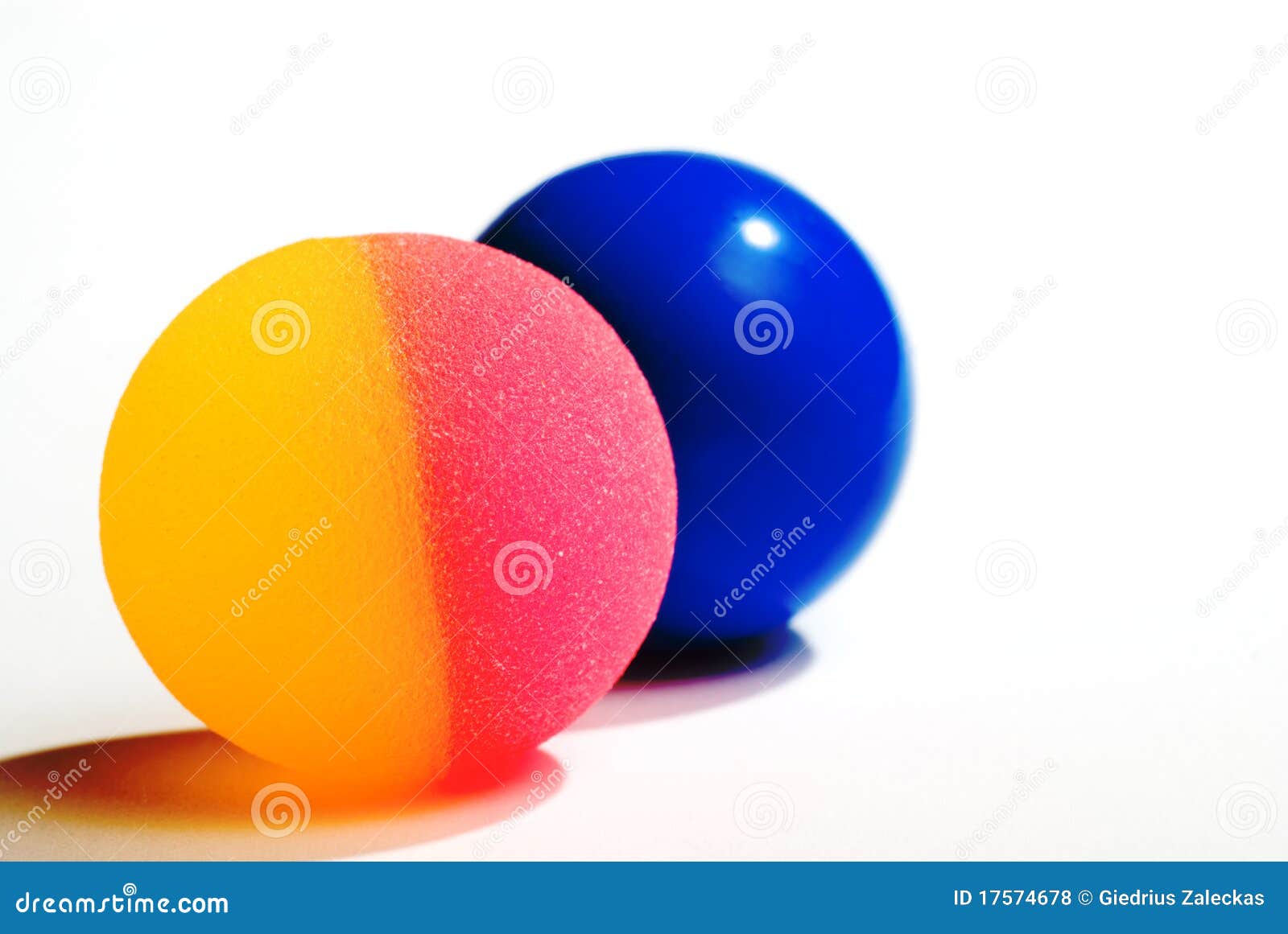 Colour balls stock photo. Image of orange, color, ball - 17574678