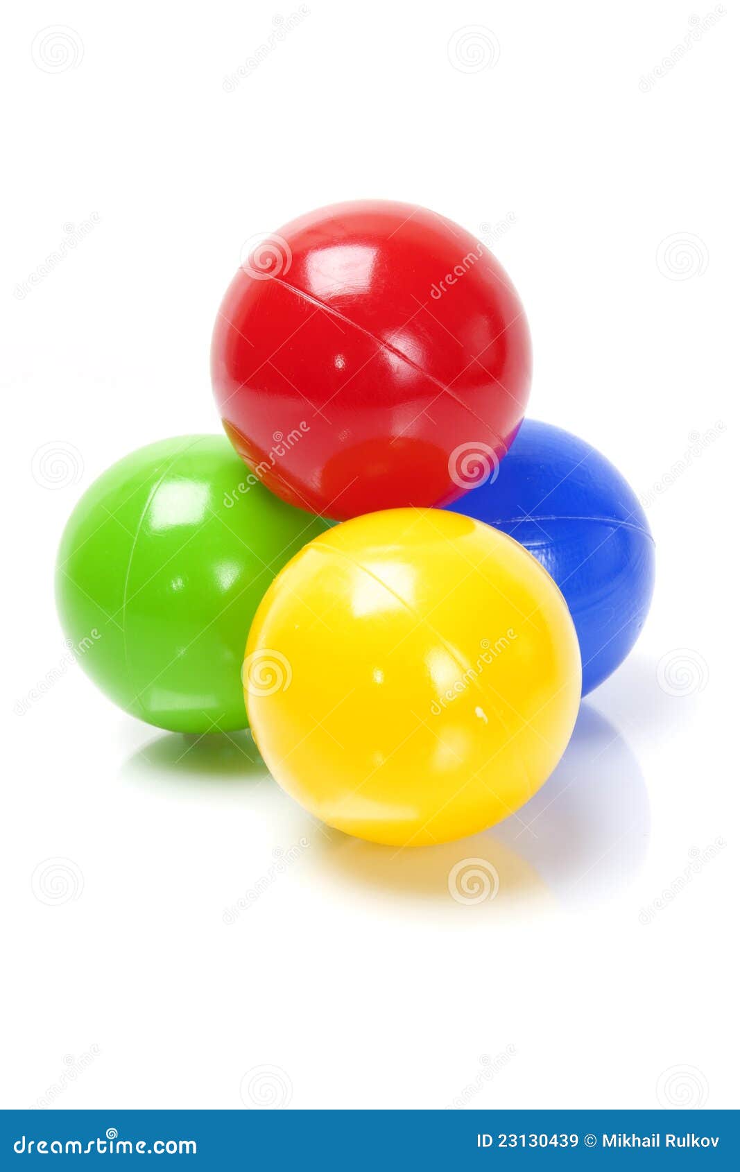 Colour balls stock image. Image of green, plastic, object - 23130439