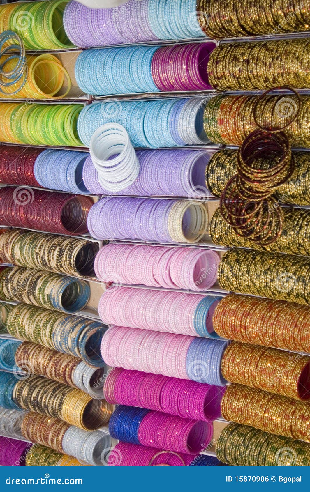Colour bangles stock photo. Image of color, numerous - 15870906