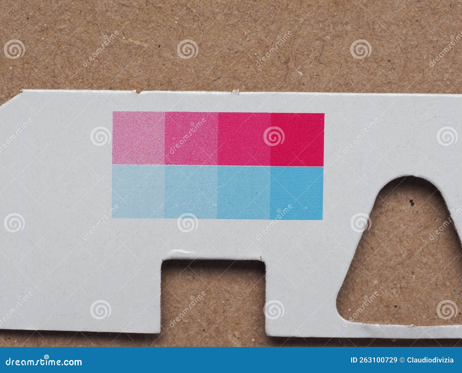 Color Bars for Print Quality Control Stock Image - Image of density ...