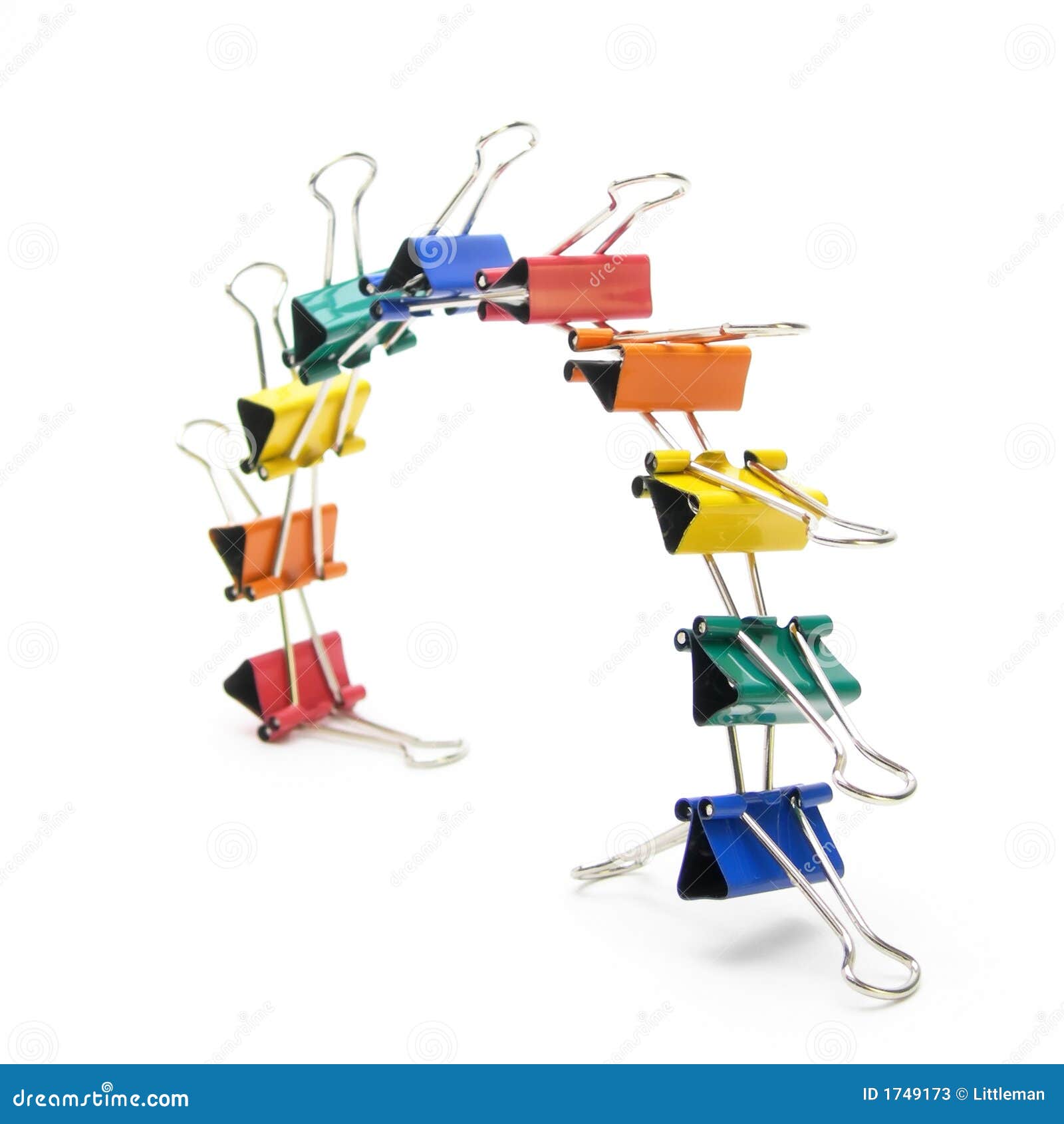 Colour Bridge stock image. Image of fastener, stationary - 1749173