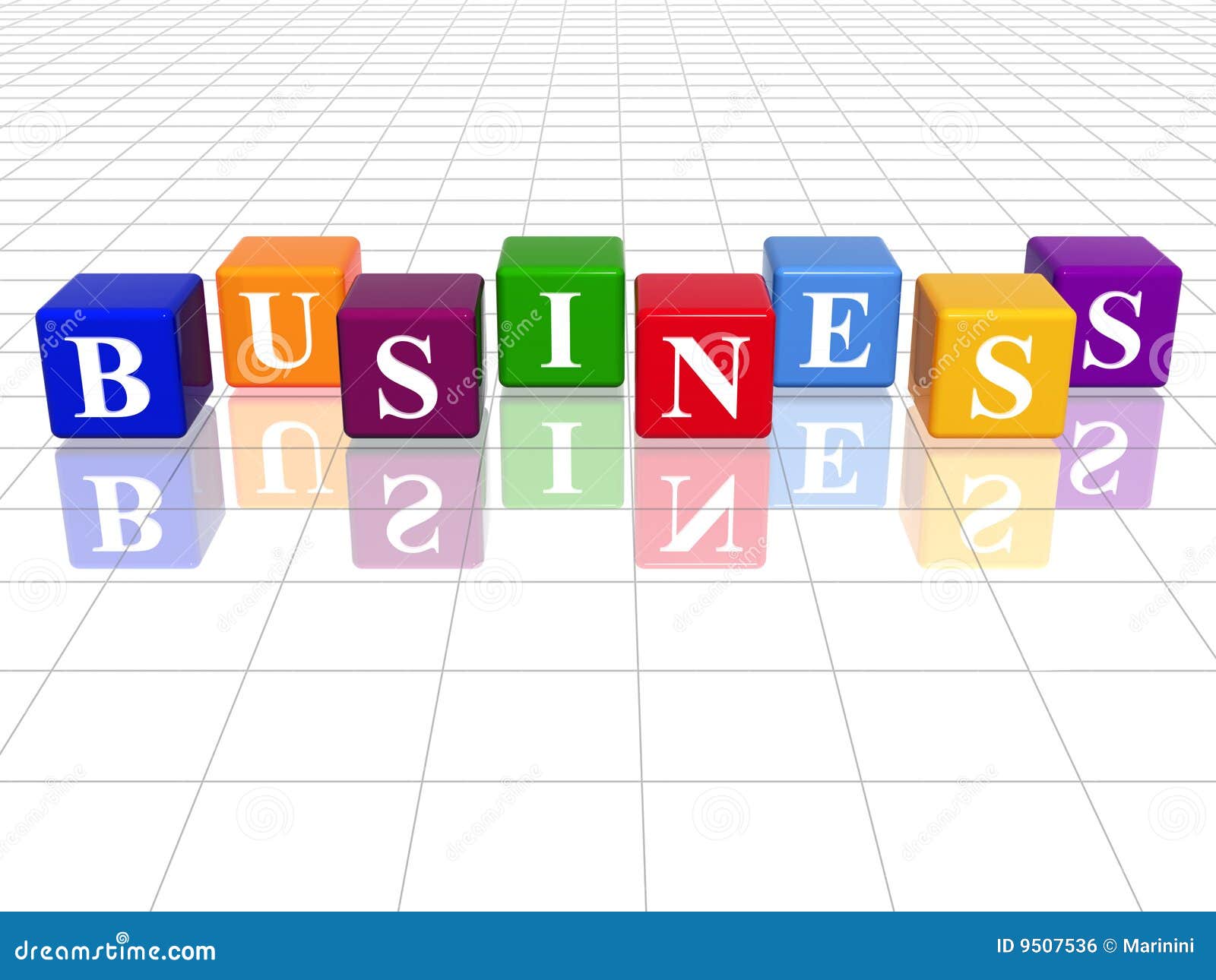 Colour business stock illustration. Illustration of boss - 9507536