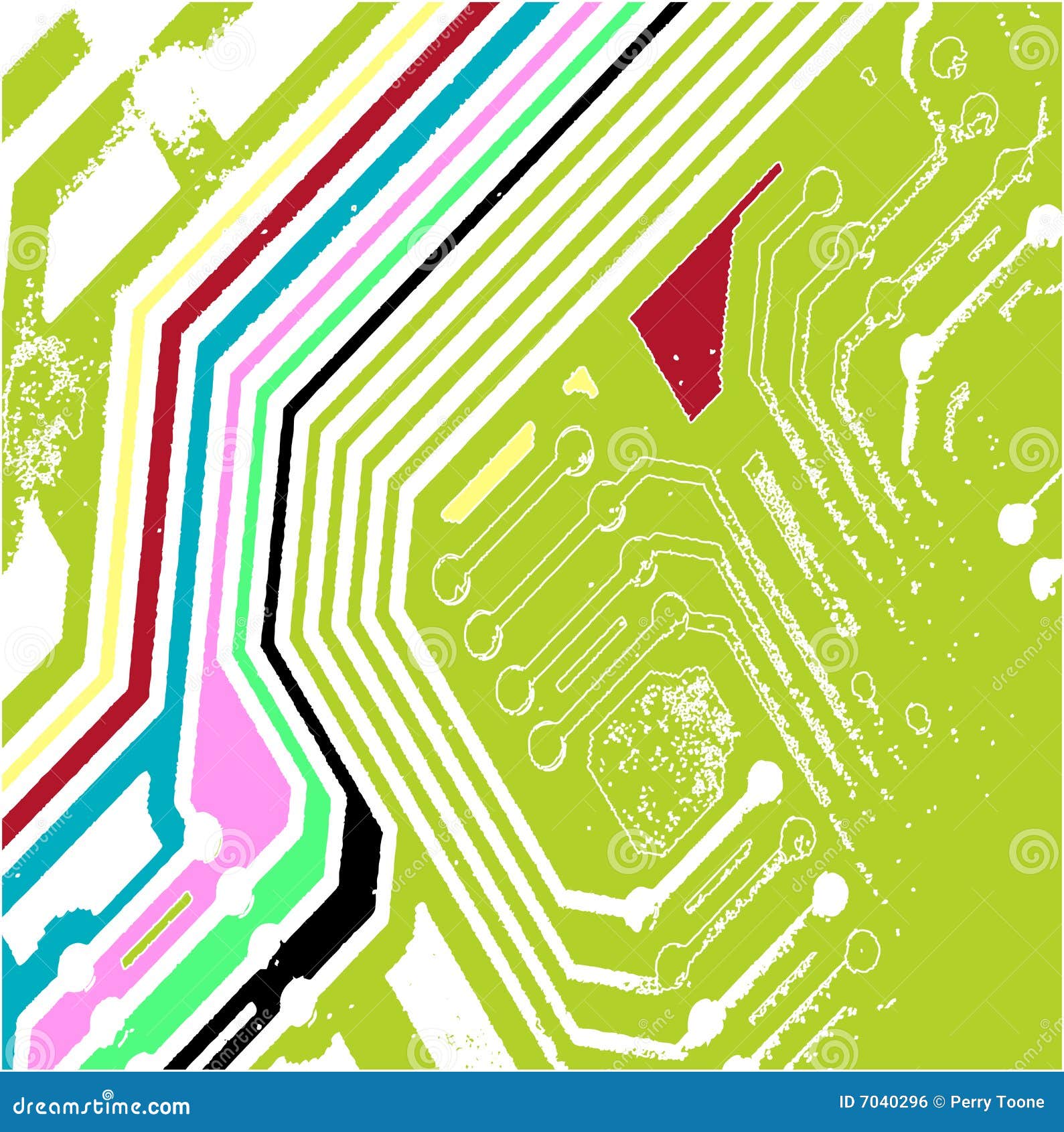 Colour Chip Background stock vector. Illustration of design - 7040296