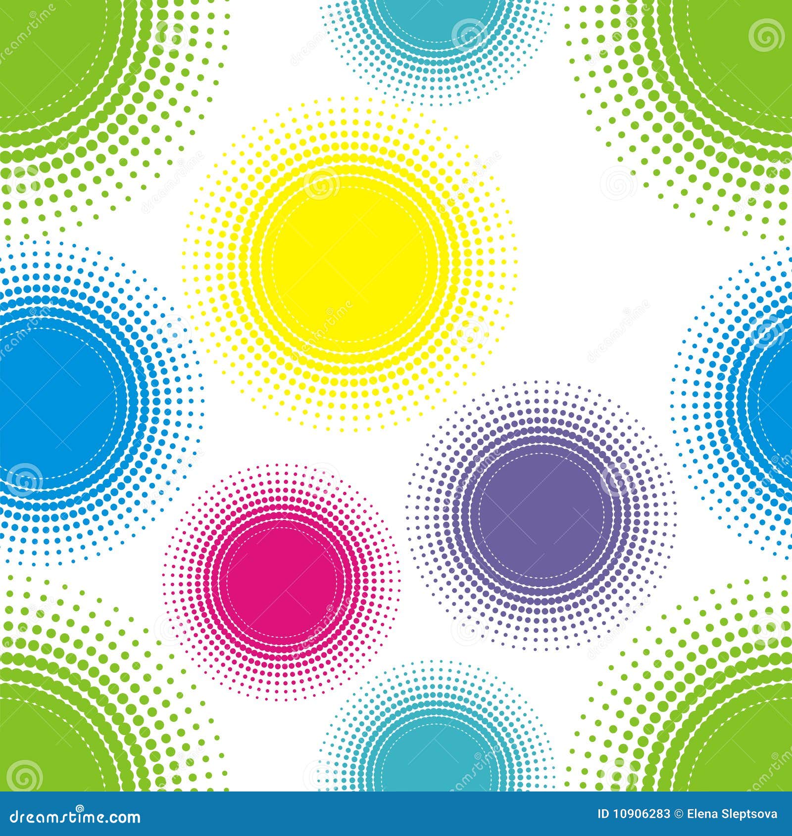 Colour circles stock vector. Illustration of background - 10906283