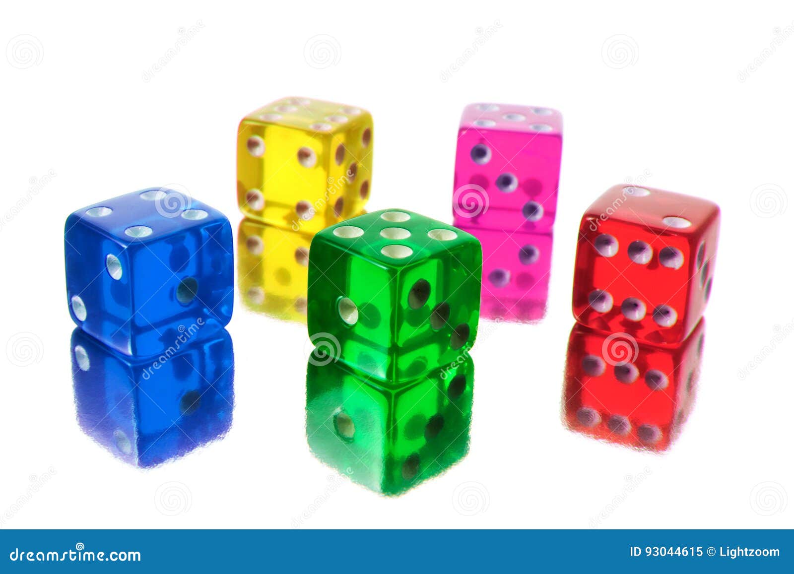 Colour Dice stock image. Image of life, clear, object - 93044615
