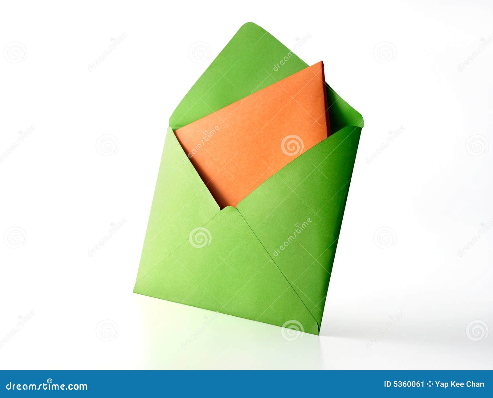 Colour envelope stock image. Image of stationary, message - 5360061