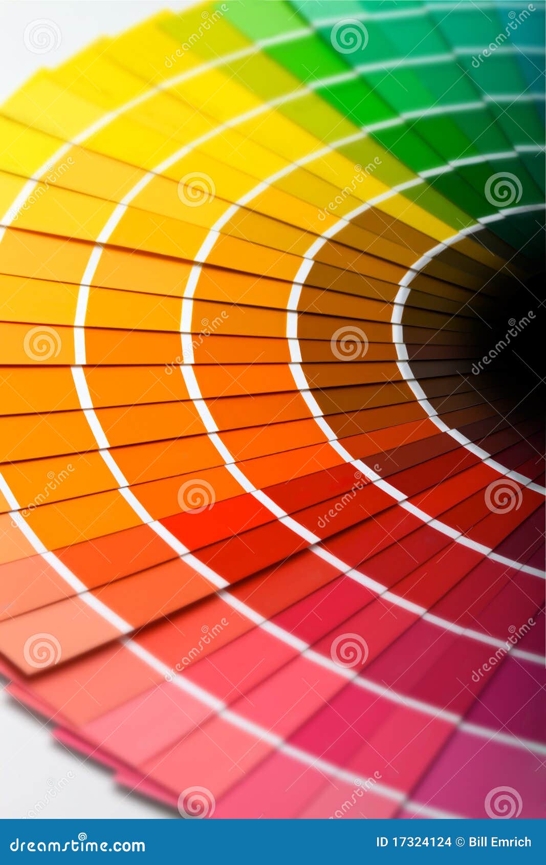 Colour fan stock photo. Image of brushes, lifestyle, indigo - 17324124