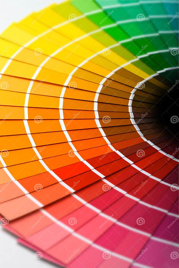 Colour fan stock photo. Image of brushes, lifestyle, indigo - 17324124