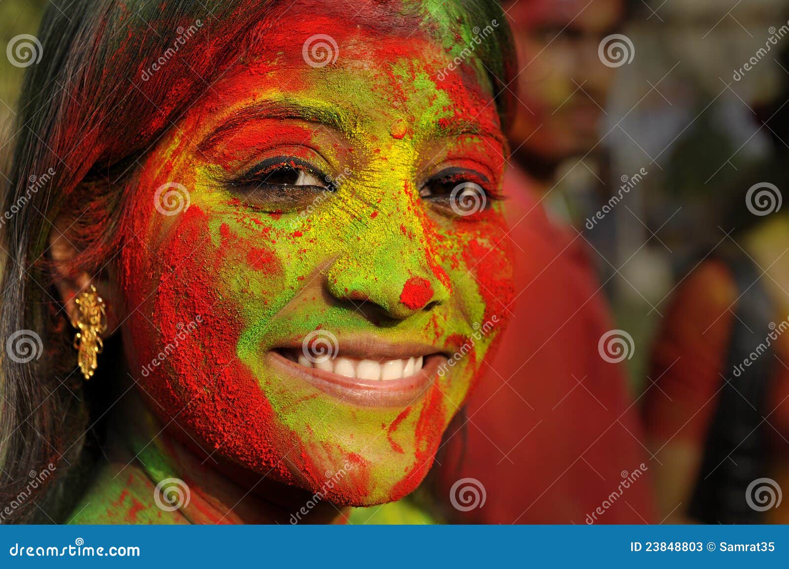 Colour Festival editorial stock photo. Image of hinduisim - 23848803
