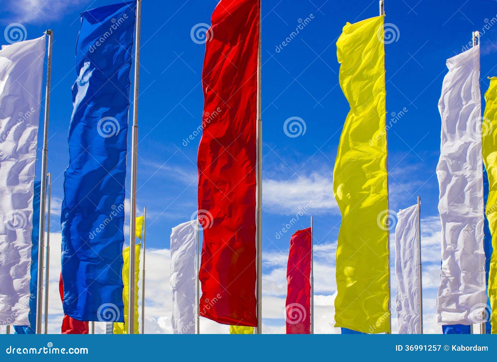 Colour flags stock image. Image of line, bright, group - 36991257